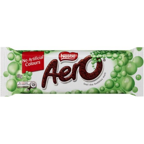 CHOC AERO PEPPERMINT 40GMX24